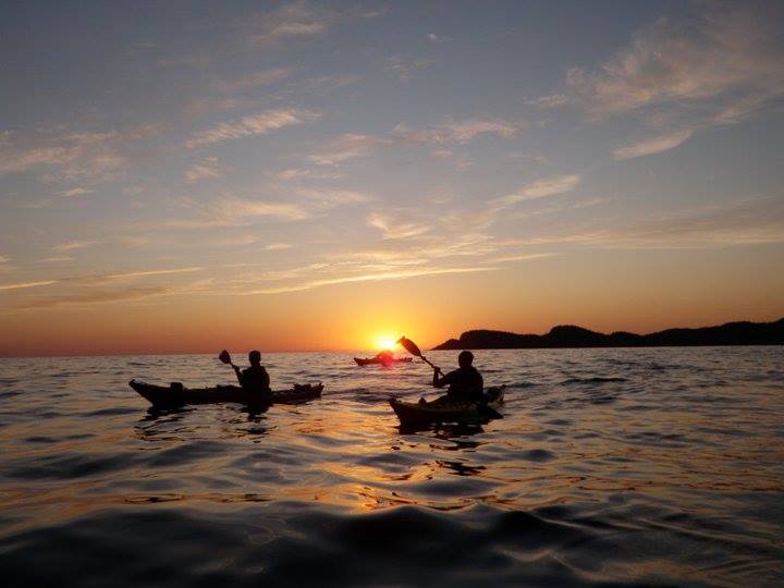Moonlight Paddle - Sea Kayak Tour | Portland Paddle